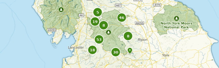 Best Trails in Yorkshire Dales National Park - North Yorkshire, England ...