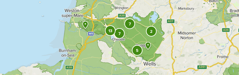 Best trails in Mendip Hills Area of Outstanding Natural Beauty ...