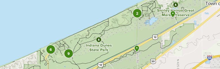 Best 10 Trails in Indiana Dunes State Park: Map, Details | AllTrails
