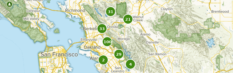 Best Trails in East Bay Municipal Utility District Lands (EBMUD ...