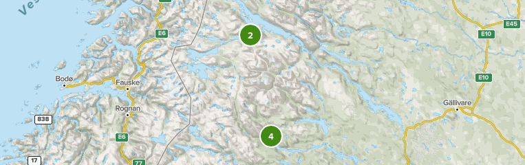 Best 10 Trails in Sarek nationalpark | AllTrails