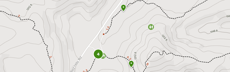 Best Trails in Red Hills Recreation Management Area - California ...