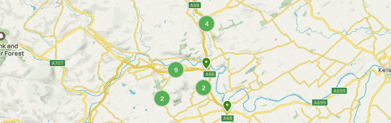 Best 10 Hikes and Trails in Eildon and Leaderfoot National Scenic Area ...