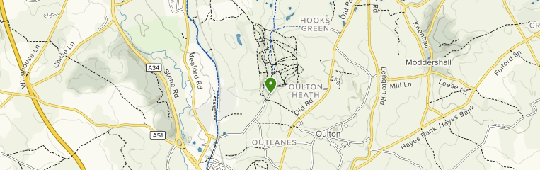 Best Trails in National Trust's Downs Banks - Staffordshire, England ...