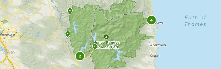 Best Trails in Hunua Ranges Regional Park - Waikato, New Zealand ...