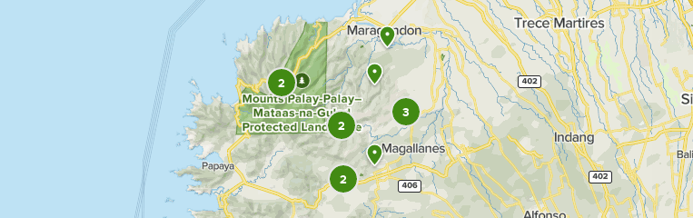 Bedste 10 ruter i Mount Palay - Palay National Park | AllTrails