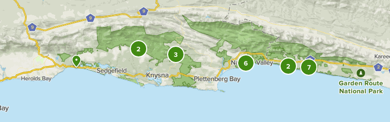 Best Trails in Garden Route National Park - Western Cape, South Africa ...