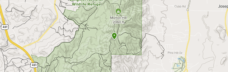 Best trails in Mountain Longleaf National Wildlife Refuge, Alabama ...