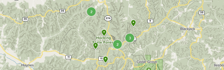 2023 Best 10 Trails in Hocking State Forest | AllTrails