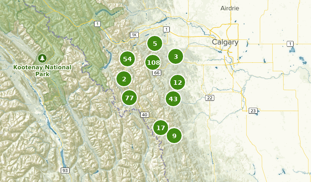 Best Trails in Kananaskis Country Public Land Use Zone - Alberta ...