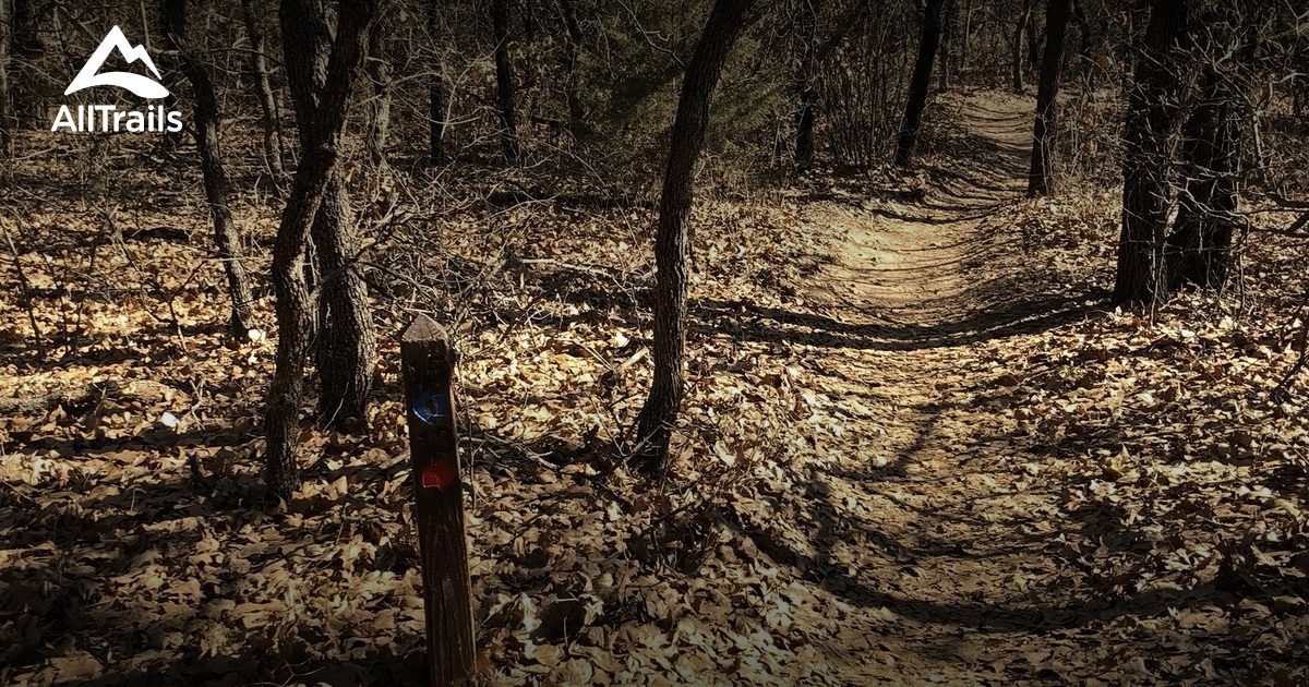 Best Trails in Lake Stanley Draper Mountain Bike Park - Oklahoma ...