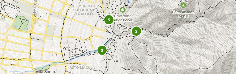 Las 10 mejores rutas en Parque Natural Quebrada de Macul | AllTrails