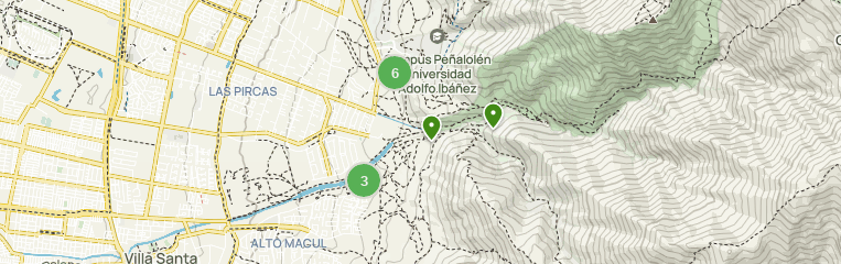 Los mejores senderos y rutas en Parque natural Quebrada de Macul ...