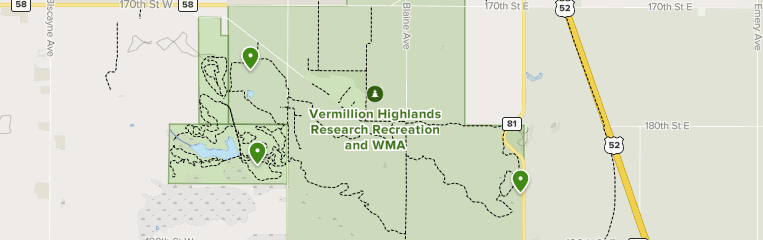 Best trails in Vermillion Highlands Research Recreation and WMA ...