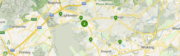 Best 10 Trails in Lightwater Country Park | AllTrails
