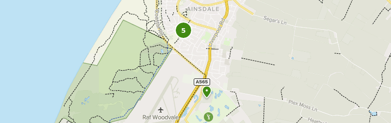 Best Trails in Ainsdale Sand Dunes Nature Reserve - Merseyside, England ...