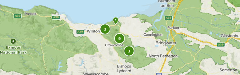 Best trails in Quantock Hills Area of Outstanding Natural Beauty ...