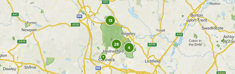 Best 10 Trails in Cannock Chase Area of Outstanding Natural Beauty ...