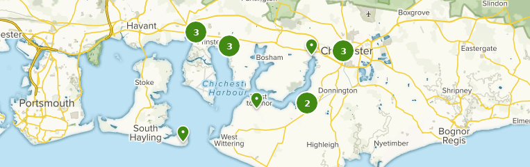 Best Trails in Chichester Harbour Area of Outstanding Natural Beauty ...