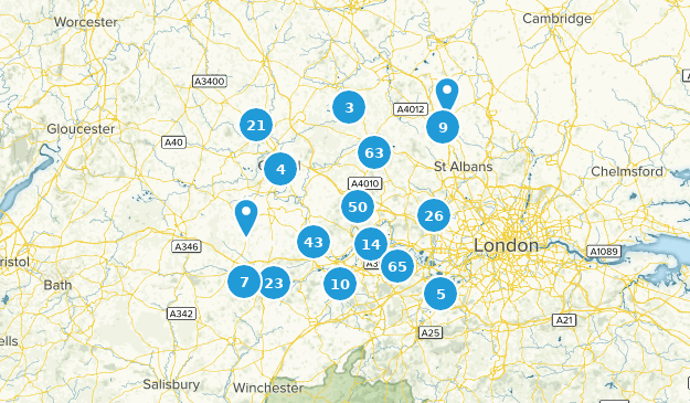 Best Trails in Chiltern Hills Area of Outstanding Natural Beauty ...