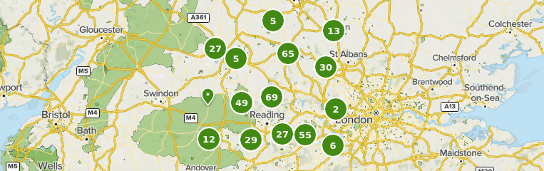 Best Trails in Chiltern Hills Area of Outstanding Natural Beauty ...