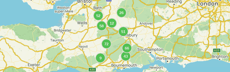 Best 10 Hikes and Trails in Cranborne Chase and West Wiltshire Downs ...