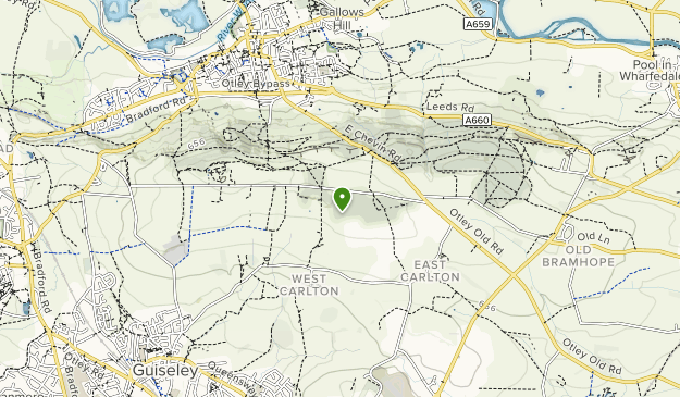 Best Trails in Chevin Forest Country Park - West Yorkshire, England ...