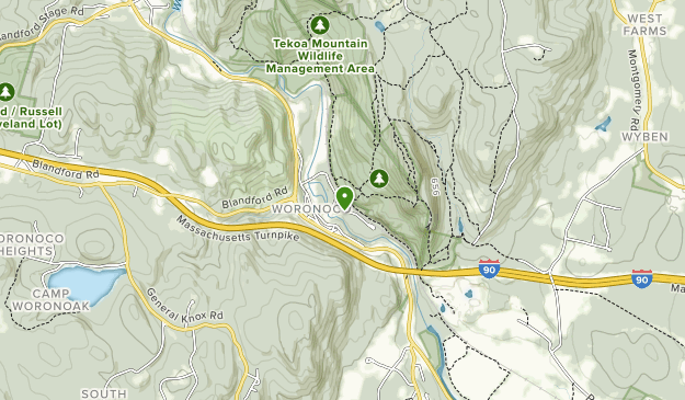 Best Trails in Tekoa Mountain Wildlife Management Area - Massachusetts ...