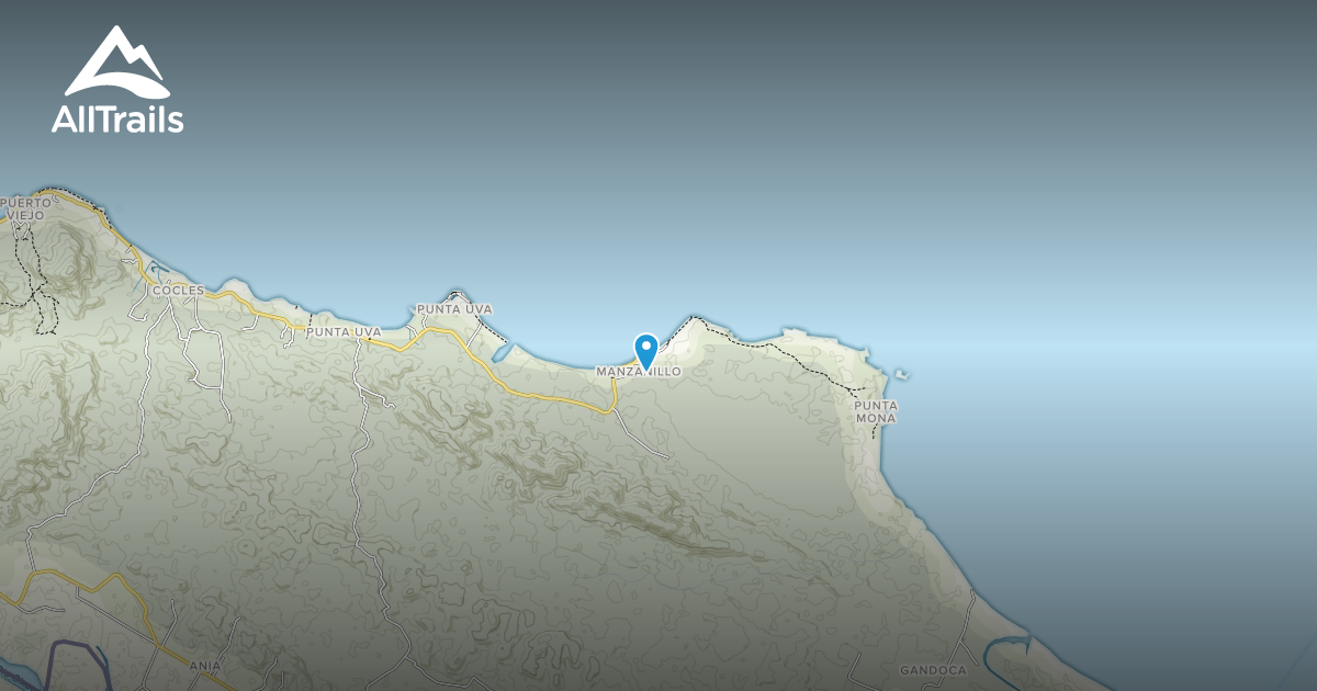 Best Trails in Gandoca Manzanillo National Wildlife Refuge - Limón ...