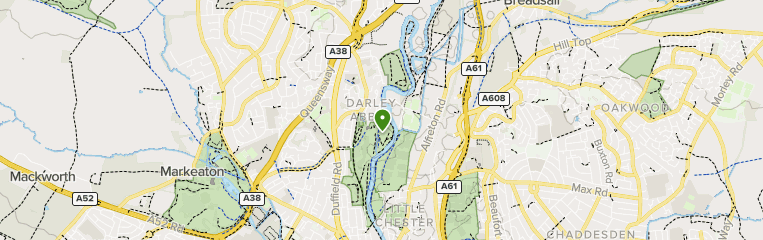 Best trails in Darley Abbey Park, Derbyshire, England | AllTrails