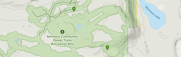 Best trails in Smithers Community Forest Trails Recreation Site ...