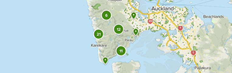 Best trails in Waitakere Ranges Regional Park, Auckland, New Zealand ...