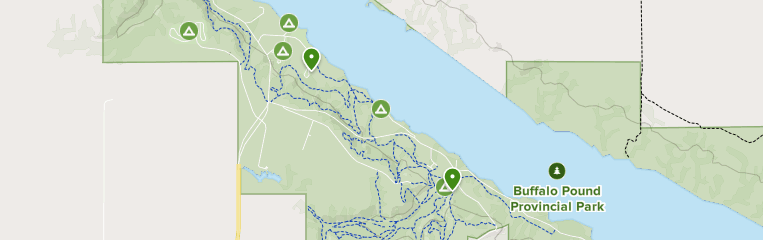Best Trails in Buffalo Pound Provincial Park - Saskatchewan, Canada ...
