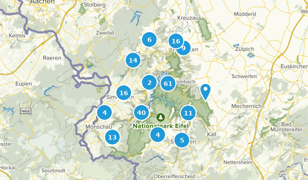 Best Trails in Eifel National Park - North Rhine-Westphalia, Germany ...