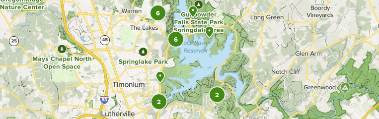 2023 Best 10 Trails in Loch Raven Reservoir | AllTrails