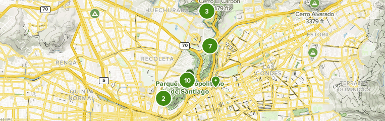 Best 10 Trails in Parque Metropolitano de Santiago | AllTrails