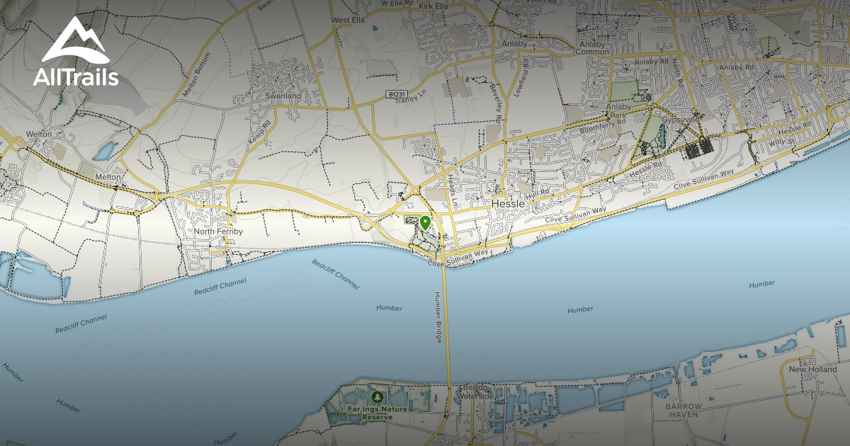 Best Trails in Humber Bridge Country Park - East Riding of Yorkshire ...