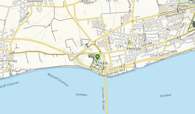 Best Trails in Humber Bridge Country Park - East Riding of Yorkshire ...