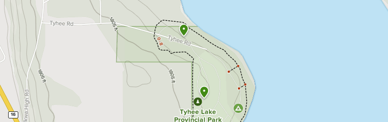 Best Trails in Tyhee Lake Provincial Park - British Columbia, Canada ...