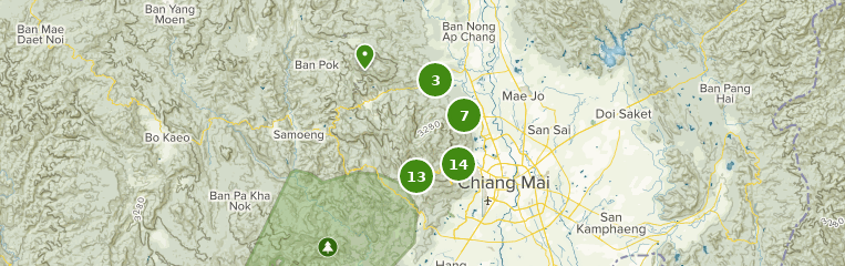 Best Trails in Doi Suthep–Pui National Park - Chiang Mai, Thailand ...