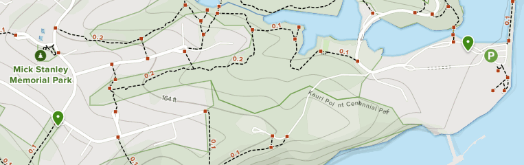 Best 10 Trails in Kauri Point Centennial Park | AllTrails