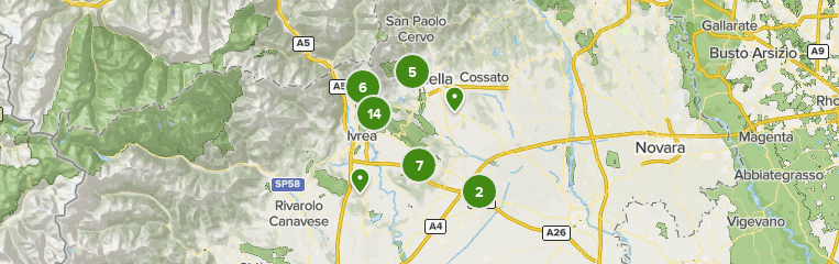 Serra di Ivrea – 10 najlepszych szlaków | AllTrails