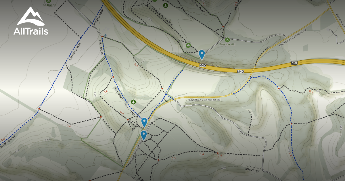 Best Trails in Aston Rowant National Nature Reserve - Oxfordshire ...