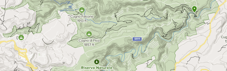 Best 10 Trails in Riserva Naturale Orientata Pantalica Valle dell'Anapo ...