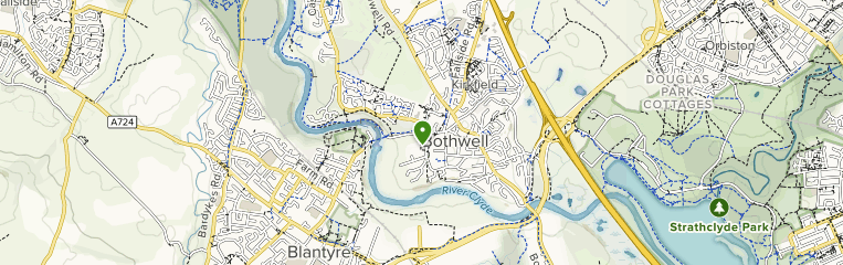 Best Trails in Bothwell Castle SSSI - South Lanarkshire, Scotland ...