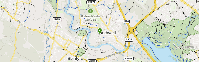 Best Trails in Bothwell Castle SSSI - South Lanarkshire, Scotland ...