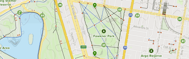 Best 10 Trails in Fawkner Park | AllTrails