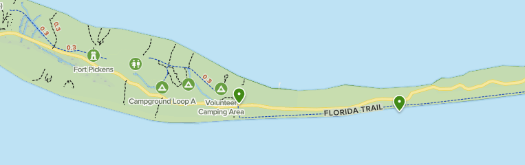 Best Trails in Fort Pickens Park - Florida | AllTrails