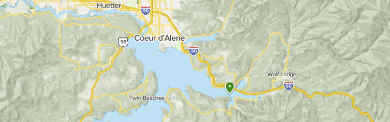 Best 10 Trails in Coeur d' Alene Parkway | AllTrails
