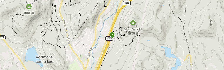 Best Trails in Parc de la forêt ancienne du Mont Wright - Quebec ...